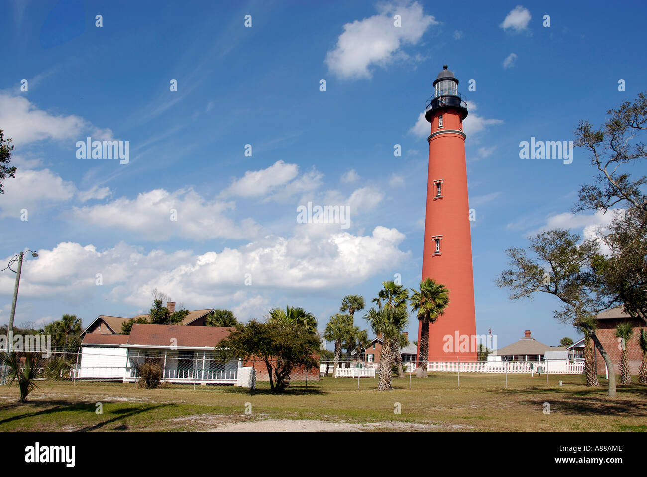 Ponce Inlet Lighthouse Museum Stock Photo - Alamy