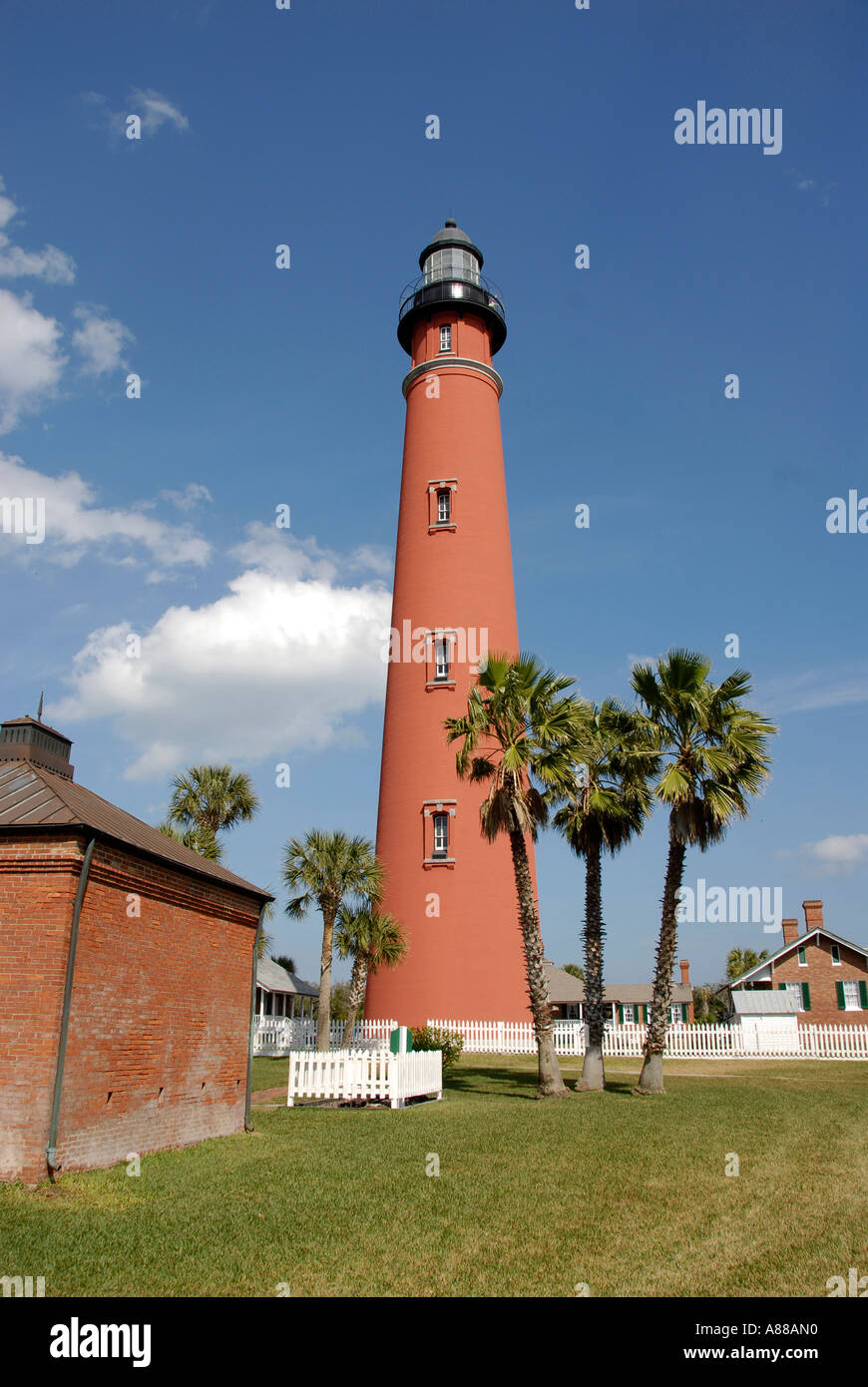 Ponce Inlet Lighthouse Museum Stock Photo - Alamy
