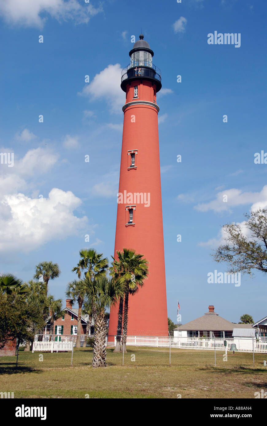 Ponce Inlet Lighthouse Museum Stock Photo - Alamy