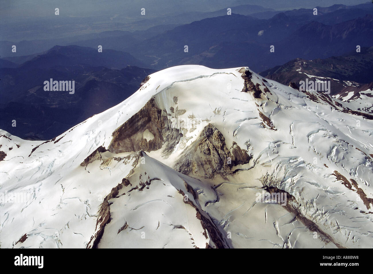 Mount Baker aerial Stock Photo - Alamy