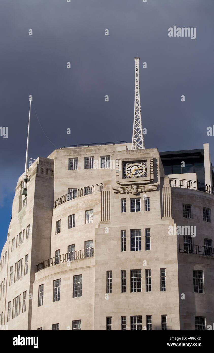 Broadcasting House LONDON UK Stock Photo - Alamy