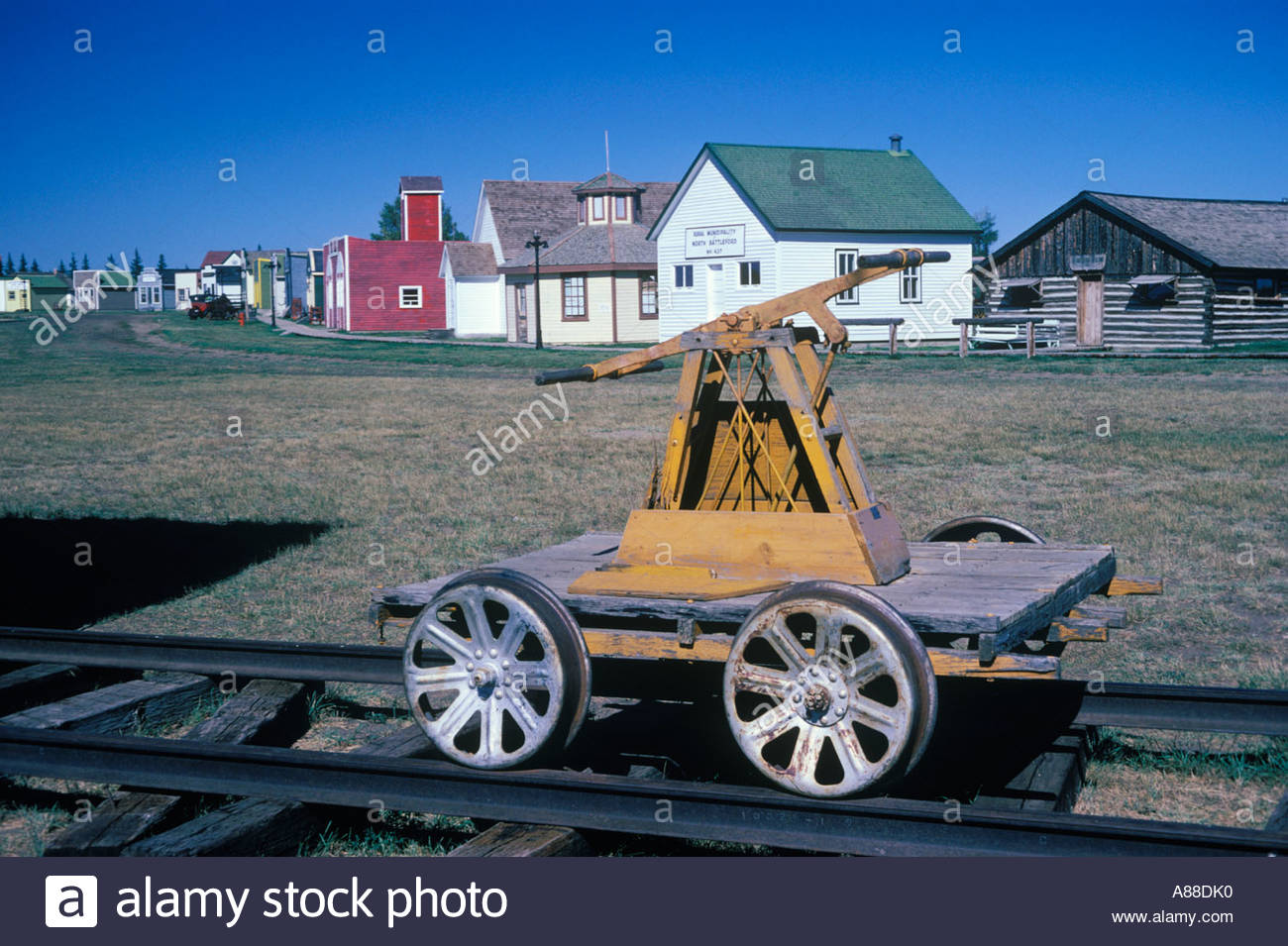 Railroad Hand Car Stock Photos & Railroad Hand Car Stock Images - Alamy