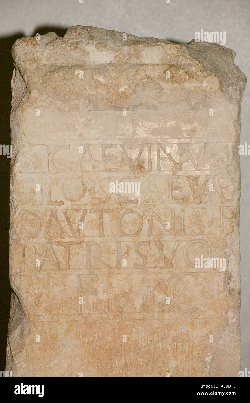 roman tablets at Conimbriga, near Coimbra, portugal, the best preserved ...