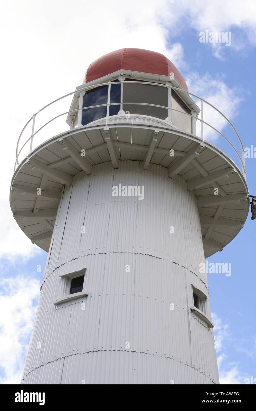 LIGHTHOUSE ON DISPLAY MARITIME MUSEUM BAPDA6493 Stock Photo - Alamy