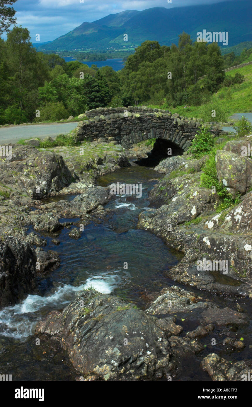 Lake District Ashness Bridge Stock Photo - Alamy