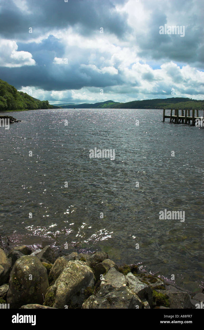 Lake District Coniston Water Stock Photo - Alamy