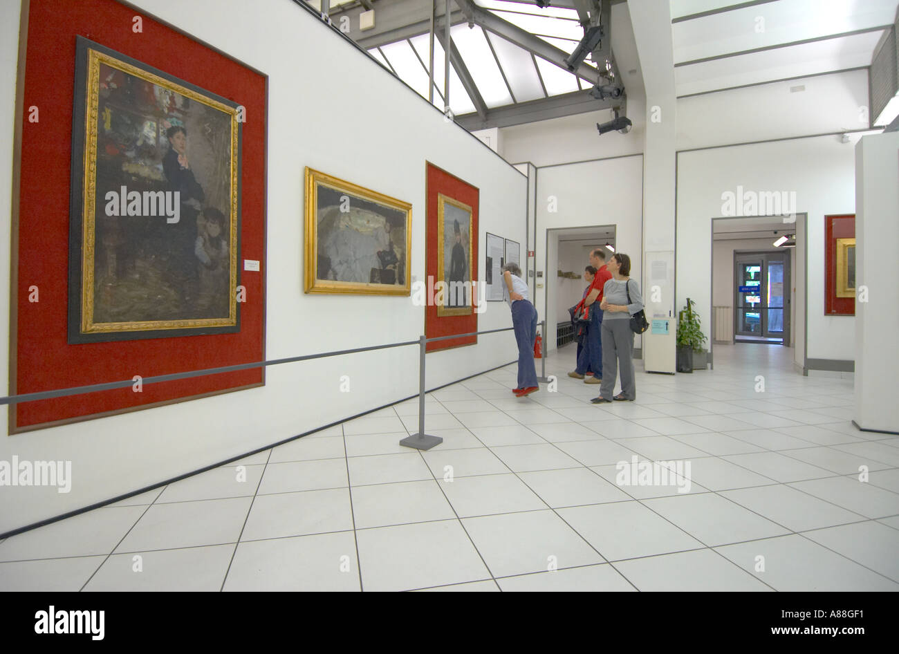 Mazzotta Foundation Museum De Nittis exhibition Milan Milano Italy ...