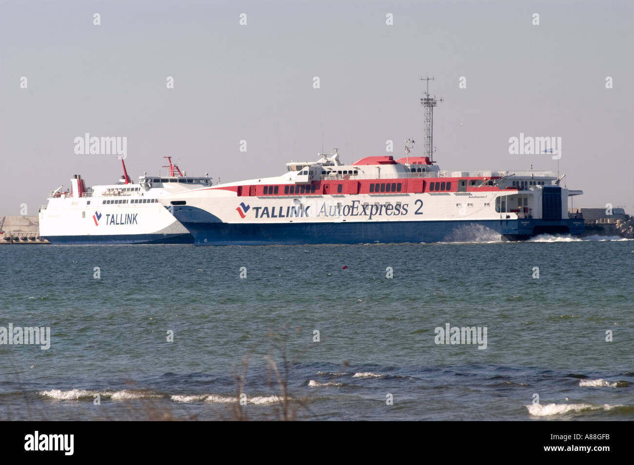 Ferries port tallinn hi-res stock photography and images - Alamy