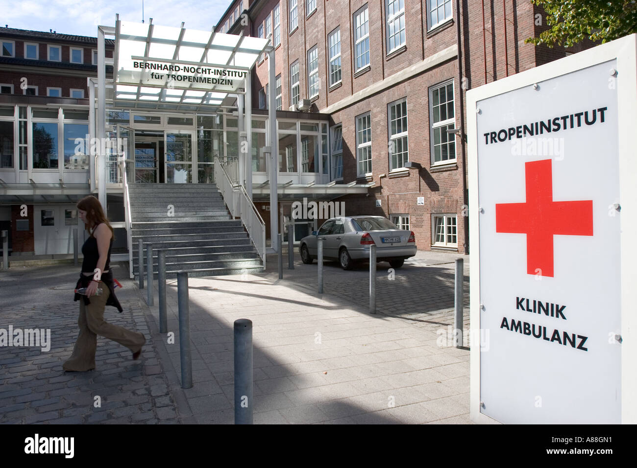 Germany, Hamburg. Bernhard-Nocht-Institute for Tropical Medicine Stock ...