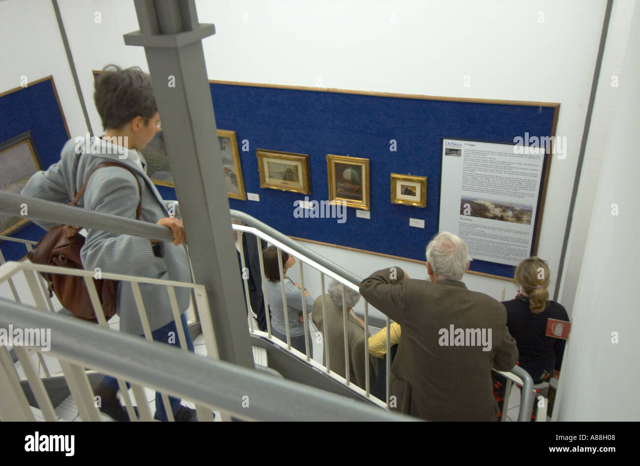 Mazzotta Foundation Museum De Nittis exhibition Milan Milano Italy ...