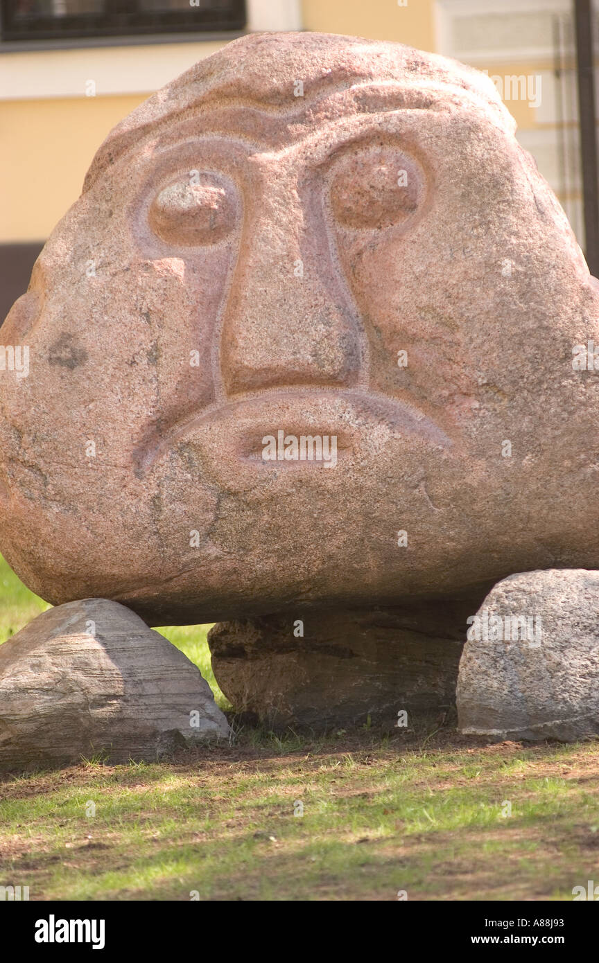 Stylized stone sculpture of hi-res stock photography and images - Alamy