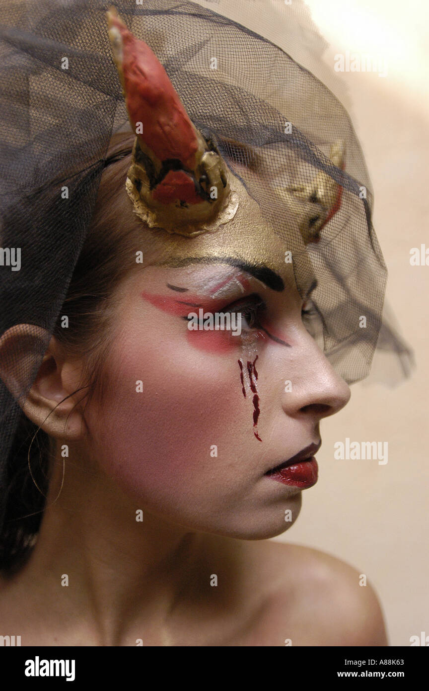 Satan female hi-res stock photography and images - Alamy