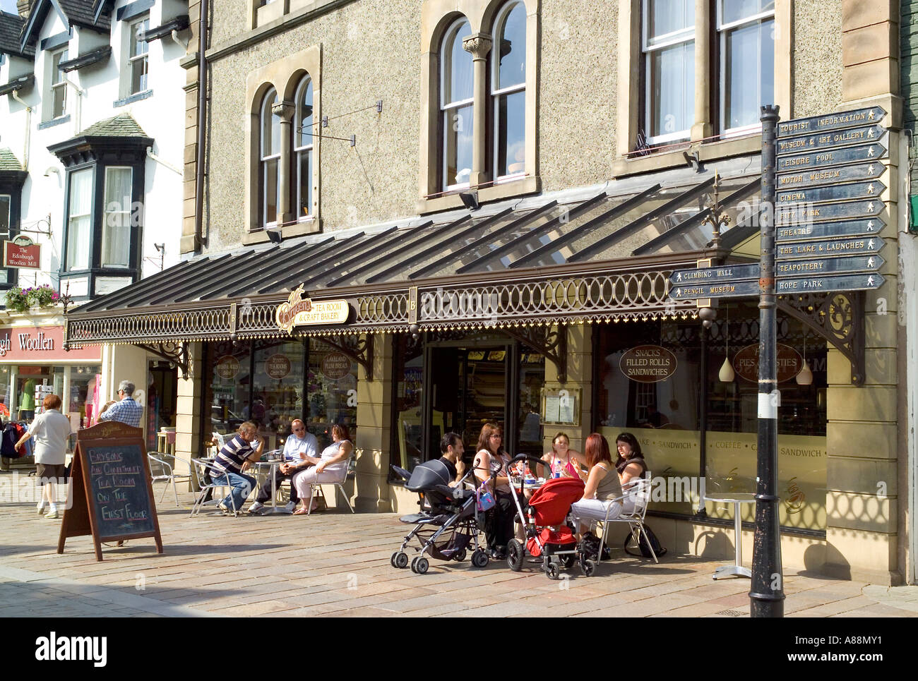 Keswick Lake District Cumbria England Stock Photo - Alamy