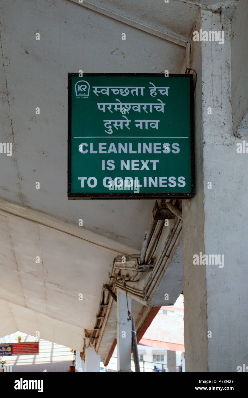 Cleanliness is next to godliness hi-res stock photography and images ...