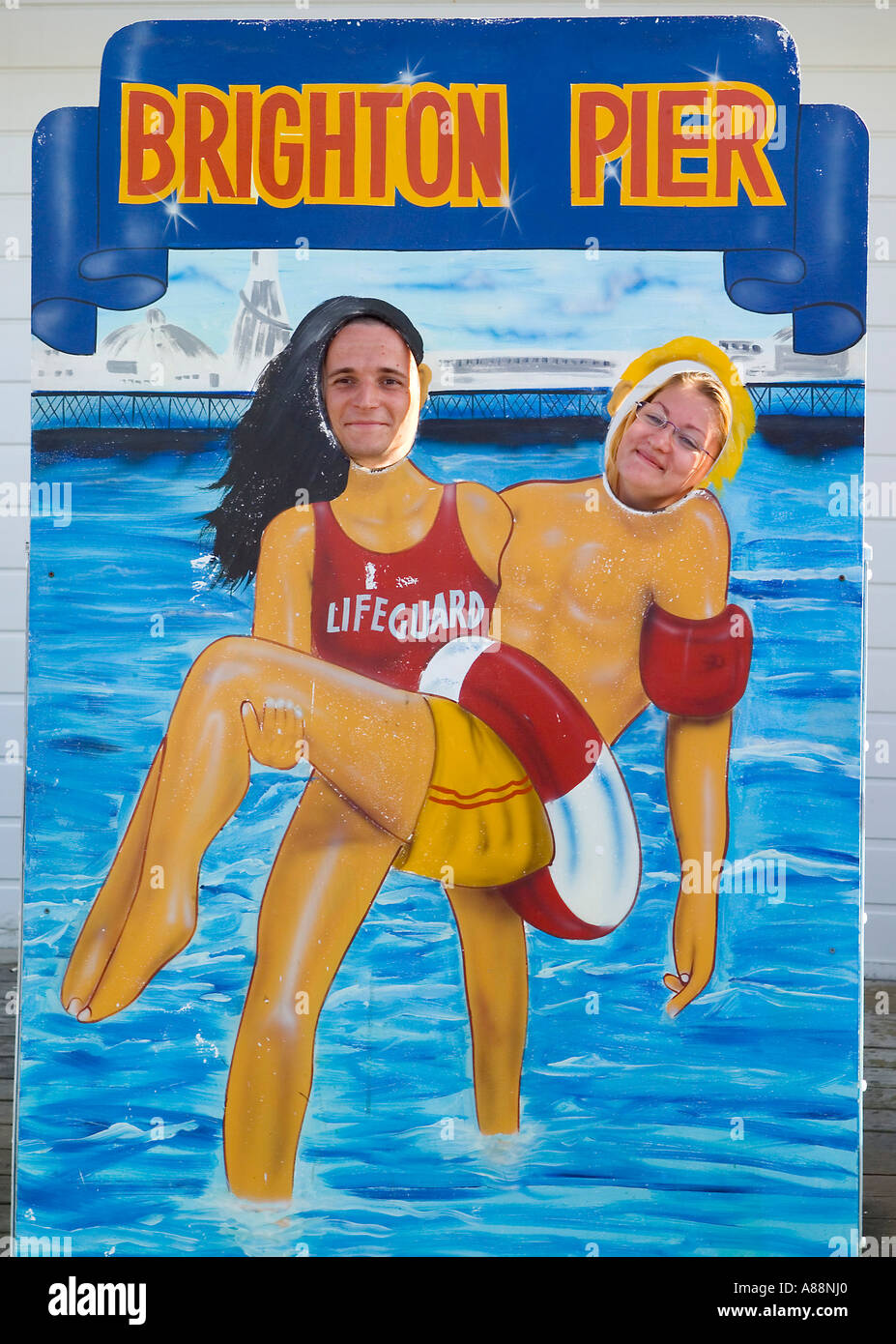 Cardboard cut out pier hi-res stock photography and images - Alamy