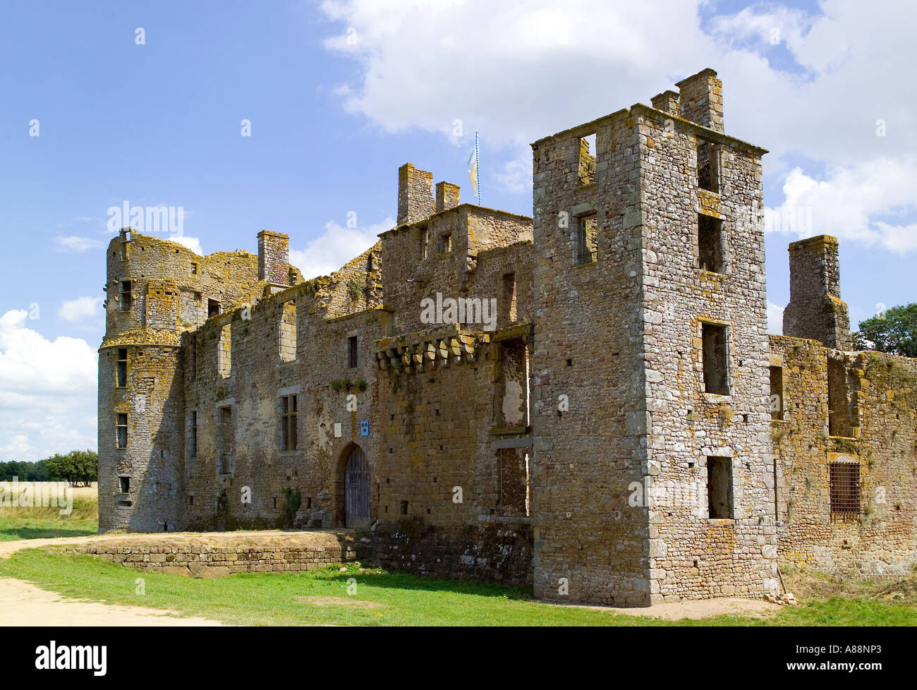 Lassay Les Chateaux Normandy France Stock Photo - Alamy