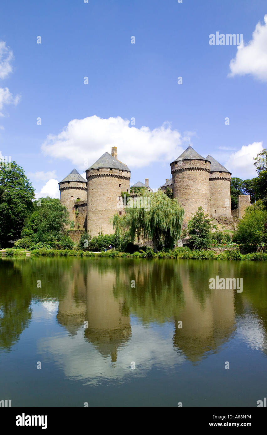 Lassay Les Chateaux Normandy France Stock Photo - Alamy