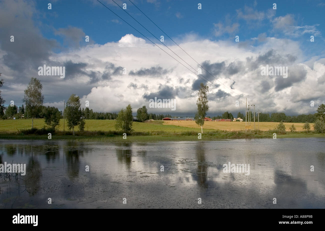 Summer farm finland hi-res stock photography and images - Alamy