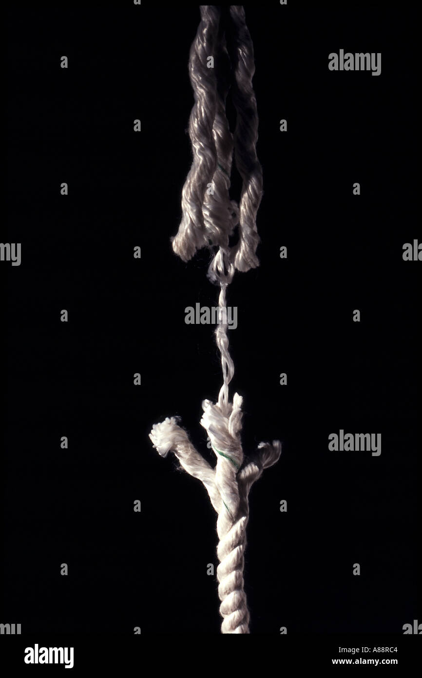 Rope cut out colour hi-res stock photography and images - Alamy