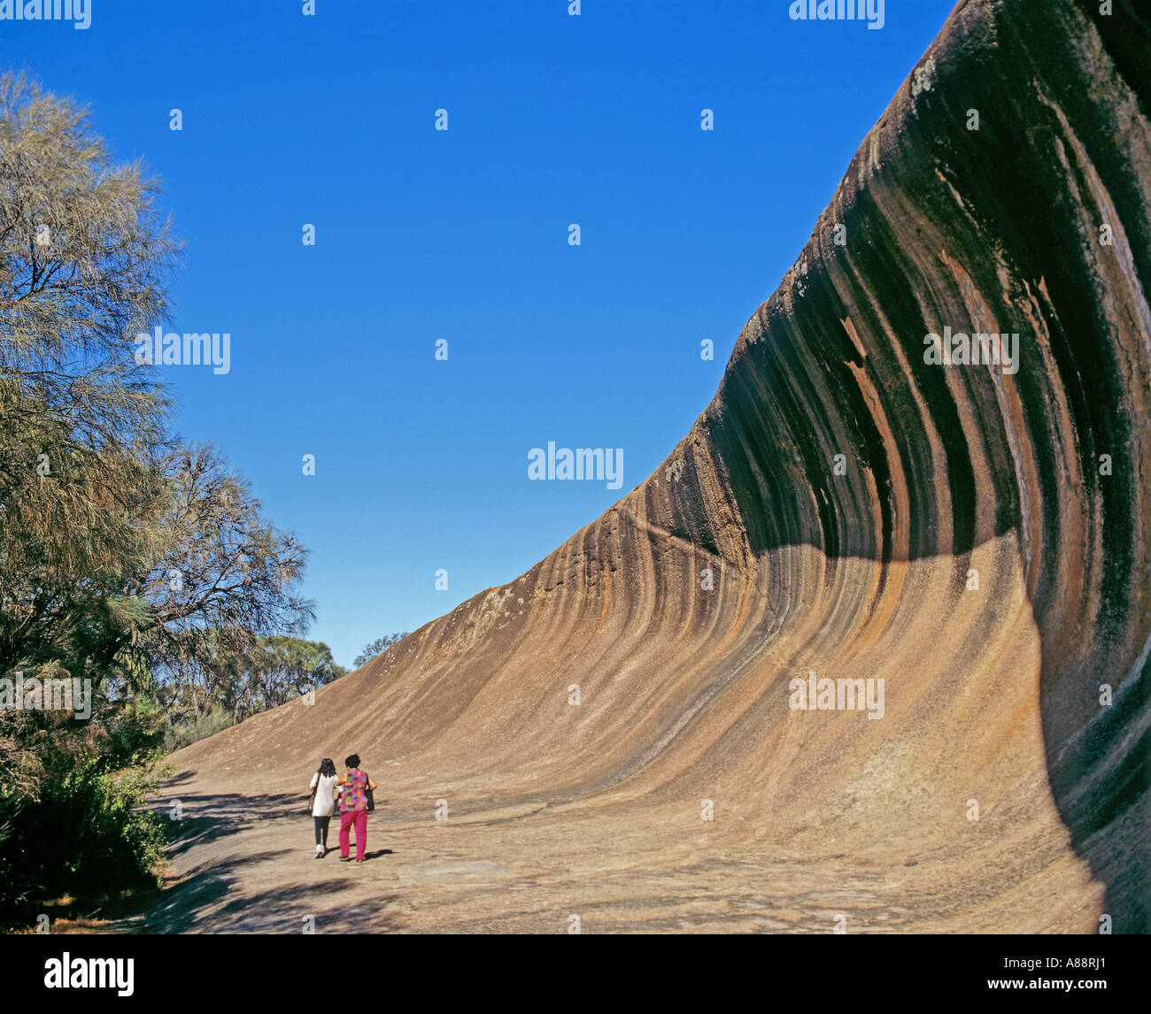 Wave Rock Western Australia Australia Stock Photo - Alamy