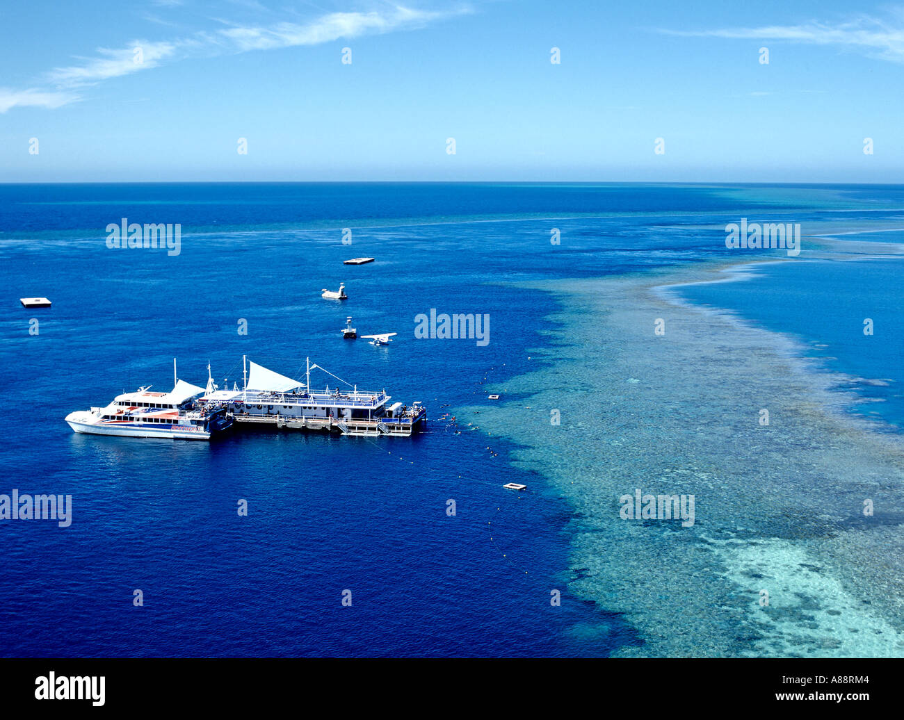 Reefworld pontoon hi-res stock photography and images - Alamy