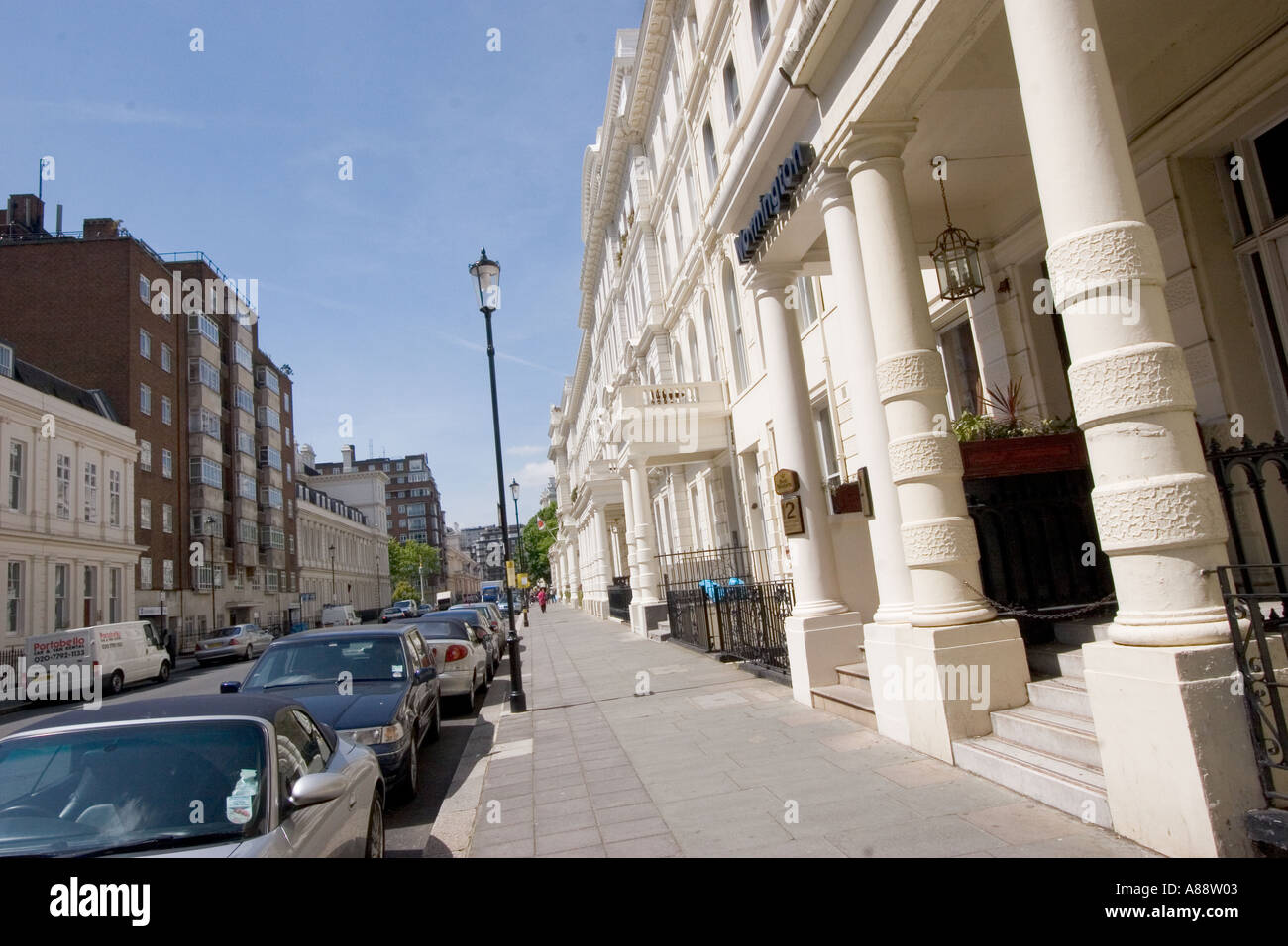Lancaster Gate Bayswater City of Westminster London UK Stock Photo - Alamy