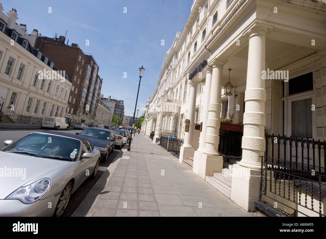 Lancaster Gate Bayswater City of Westminster London UK Stock Photo - Alamy