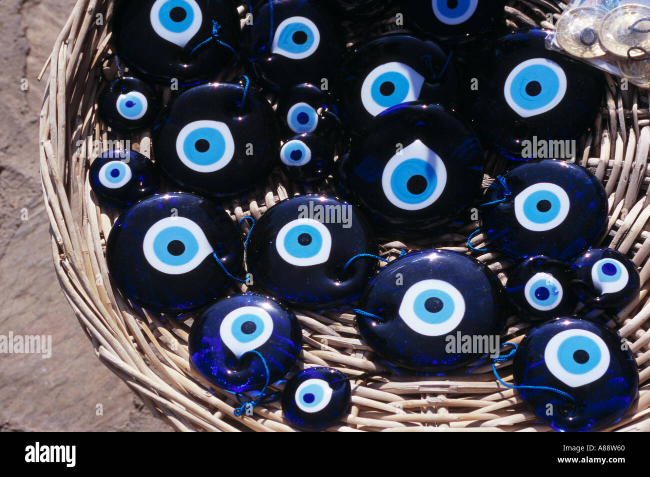 turkish evil eyes Stock Photo - Alamy