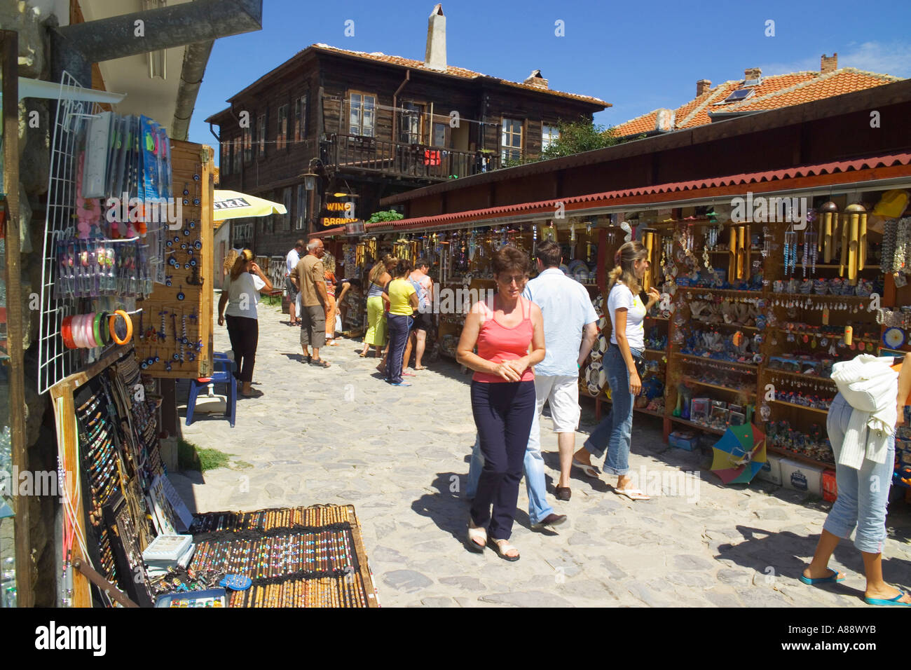 Souvenirs nessebar black sea bulgaria hi-res stock photography and ...
