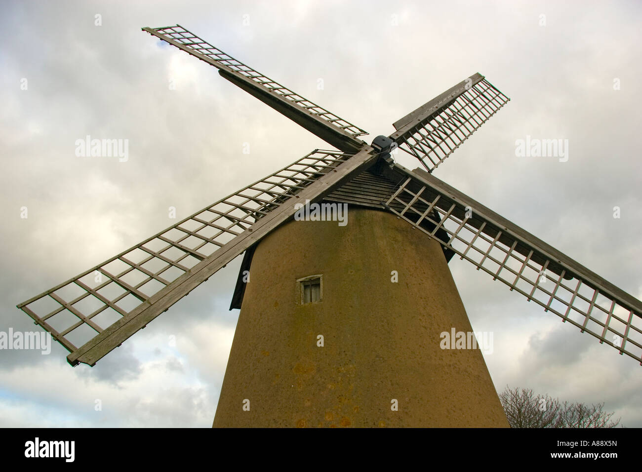 Bembridge Windmill, Isle of Wight Stock Photo - Alamy