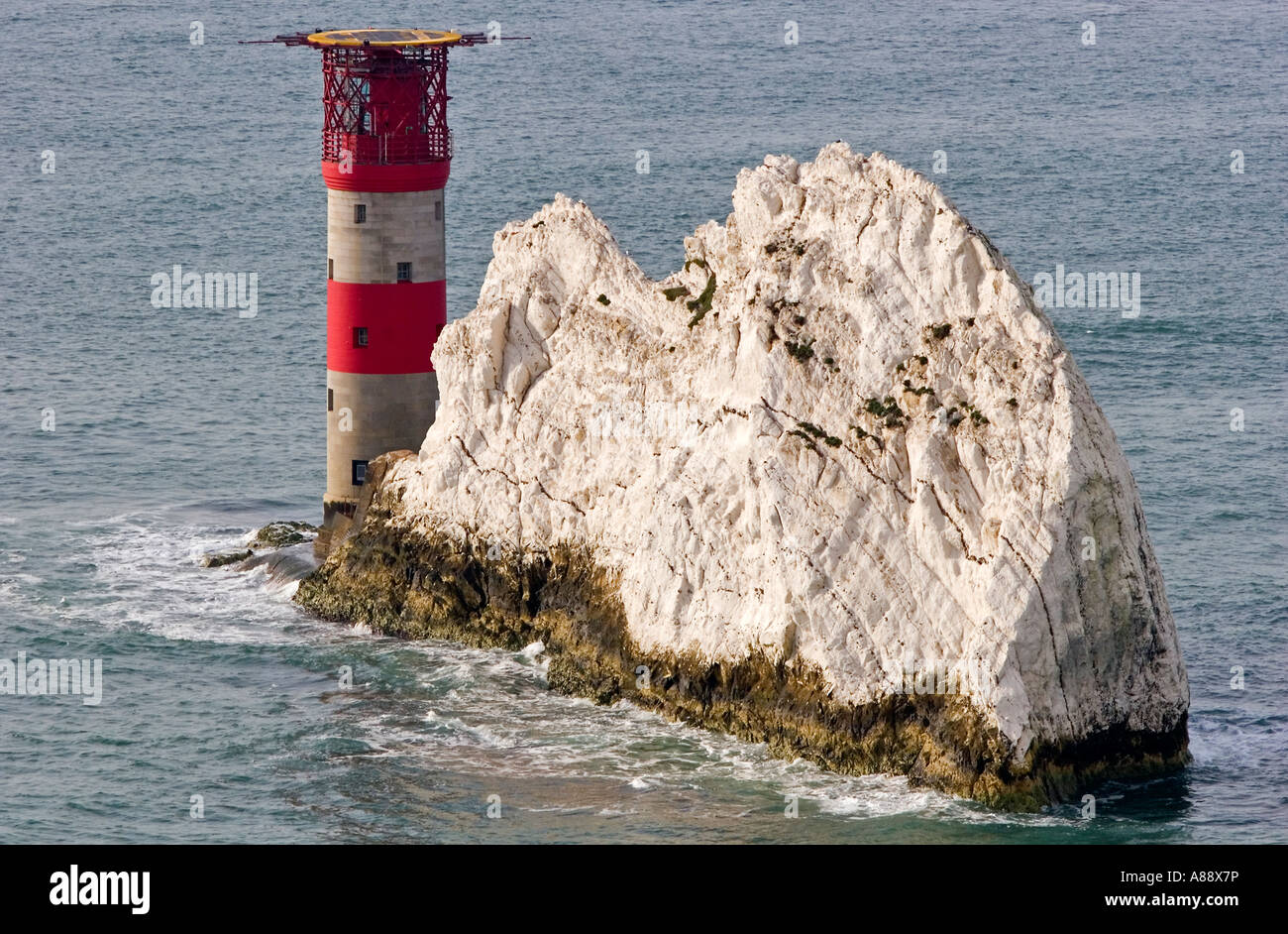 The Needles Lighthouse Stock Photo - Alamy