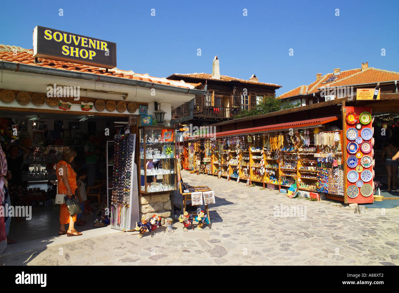 Souvenirs nessebar black sea bulgaria hi-res stock photography and ...