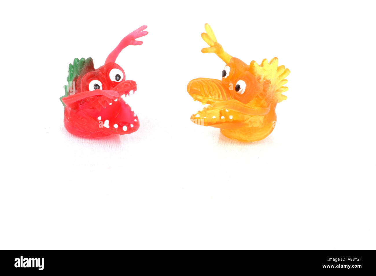 Monsters fight hi-res stock photography and images - Alamy