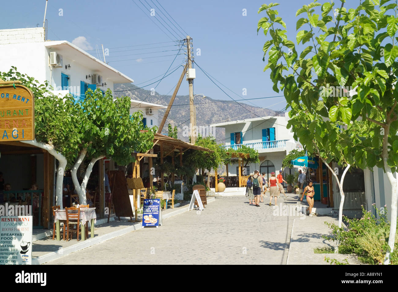 Crete Greek Islands Stock Photo - Alamy