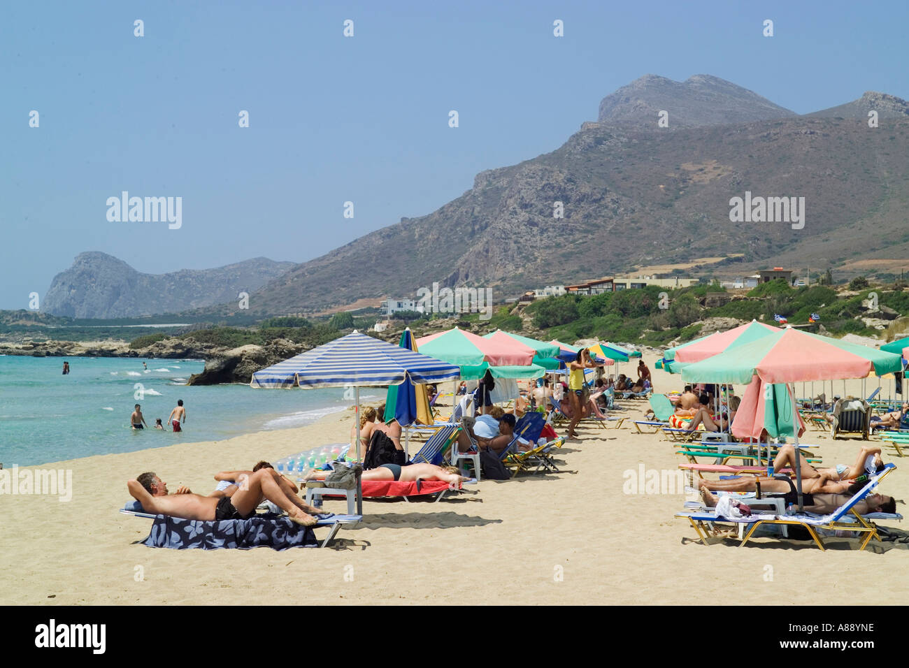 Crete Greek Islands Stock Photo - Alamy