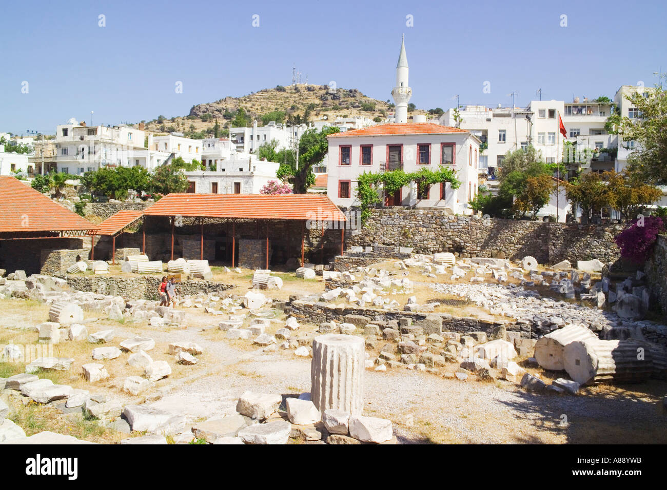 Roman ruins bodrum hi-res stock photography and images - Alamy