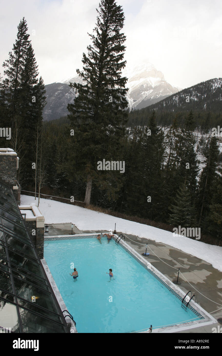 Banff Upper Mineral Hot Springs High Resolution Stock Photography and ...