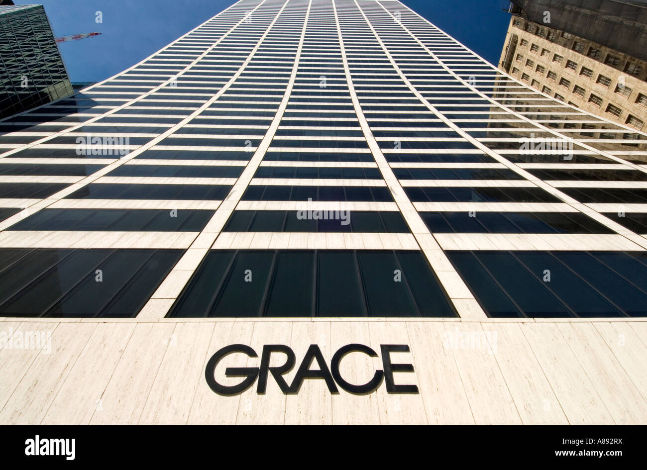 W r grace building hi-res stock photography and images - Alamy