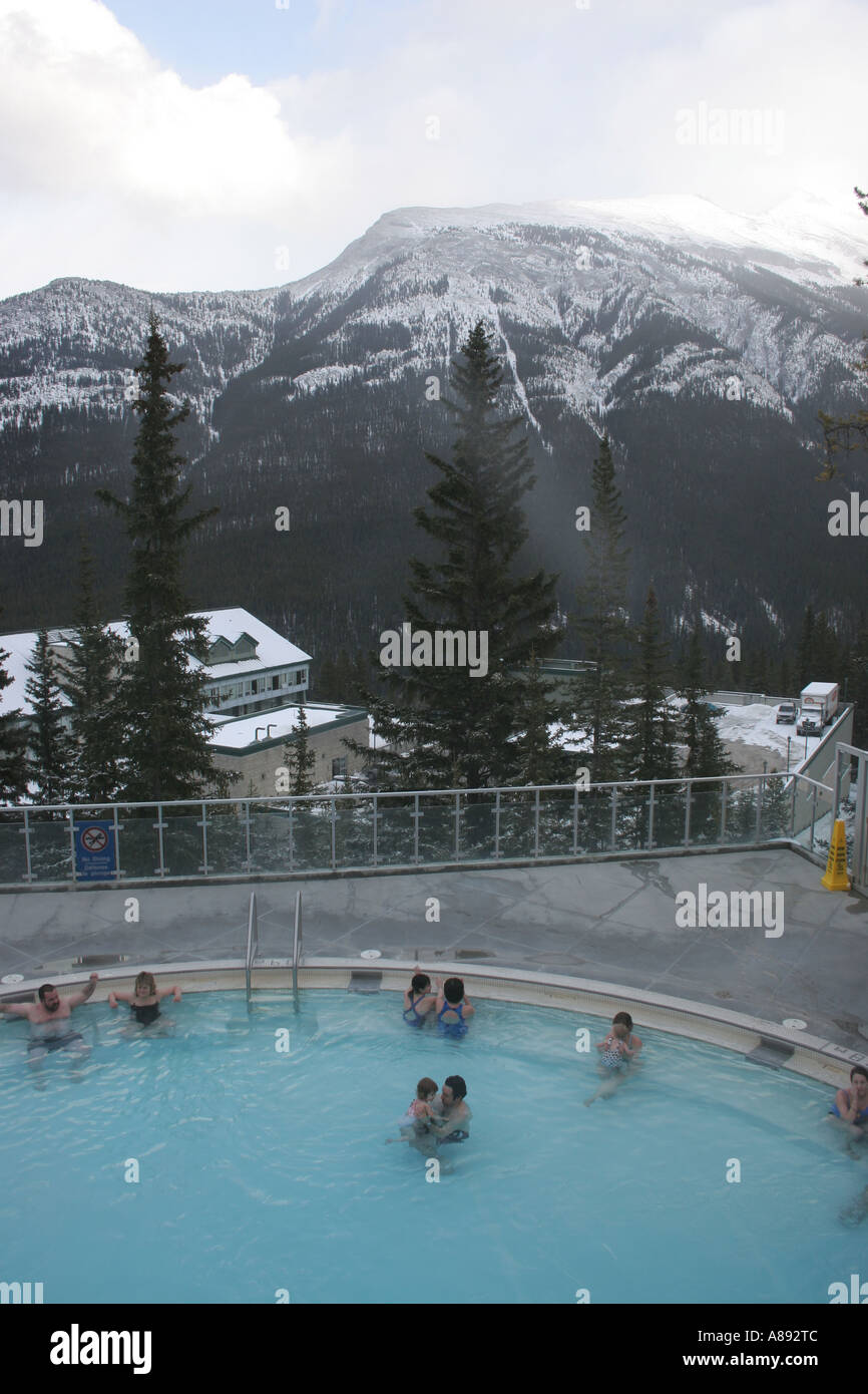 Banff Upper Mineral Hot Springs High Resolution Stock Photography and ...