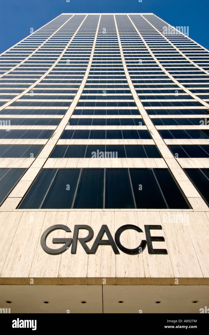 W.R. Grace Building in Manhattan 2007 Stock Photo - Alamy