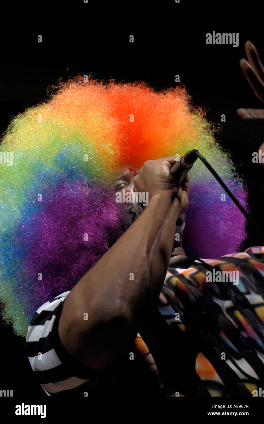 tommy the clown performing his unique hip hop clown dance live with his ...