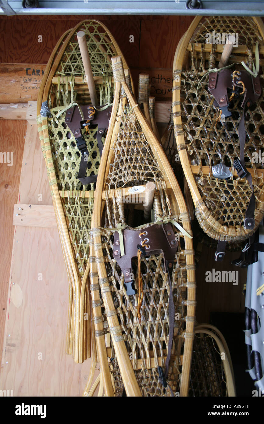Traditional Snowshoes High Resolution Stock Photography and Images - Alamy