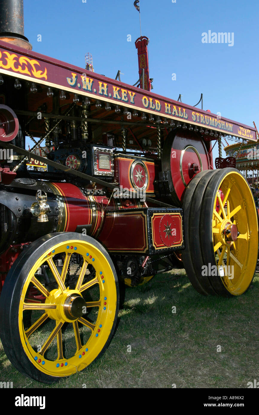 The Princess Royal traction engine from the Strumpshaw Steam Museum ...