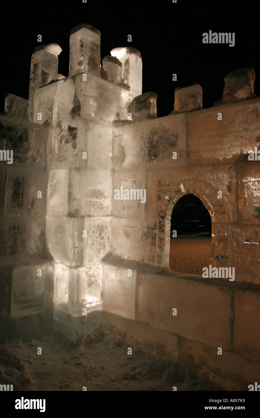 Ice Castle Lake Louise Banff High Resolution Stock Photography and ...