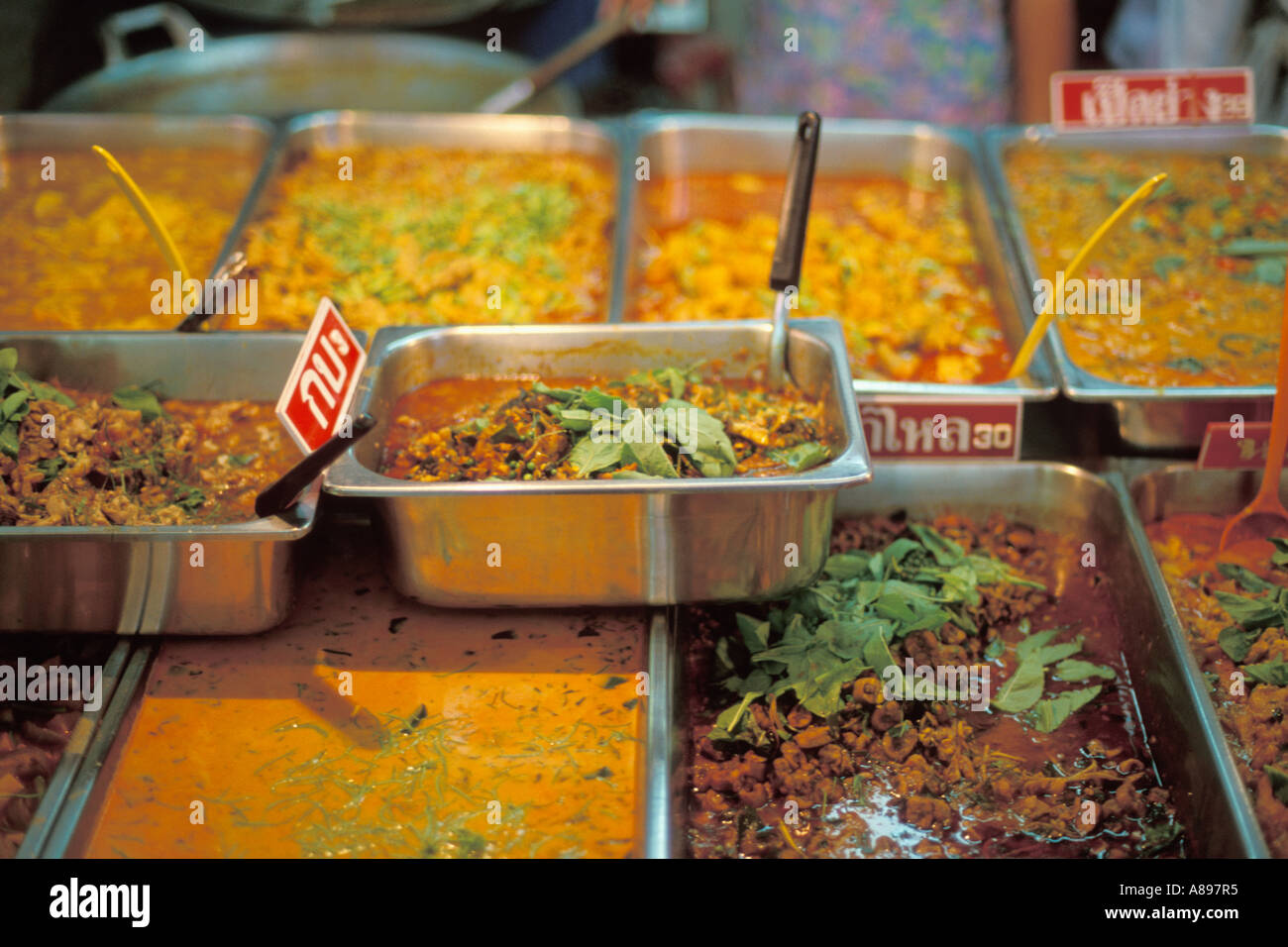 Thailand, Bangkok, Food at Jatujak Market Stock Photo - Alamy