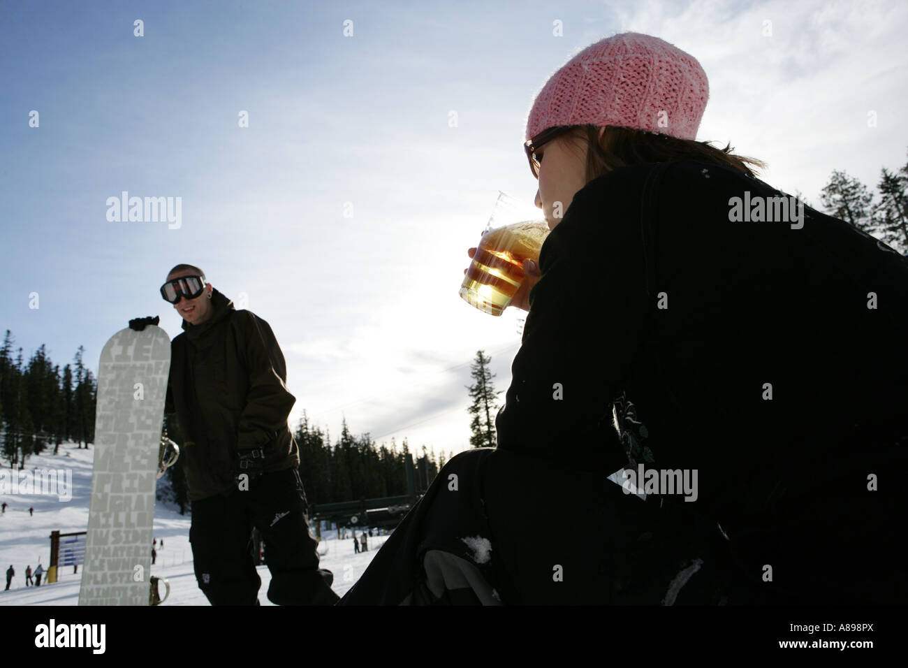 Standing at a slope w hi-res stock photography and images - Alamy
