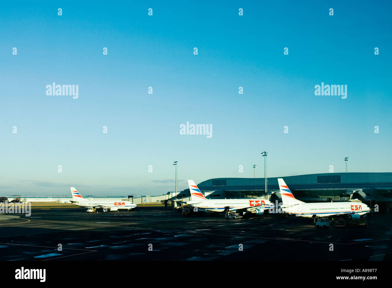 Prague ruzyne airport hi-res stock photography and images - Alamy