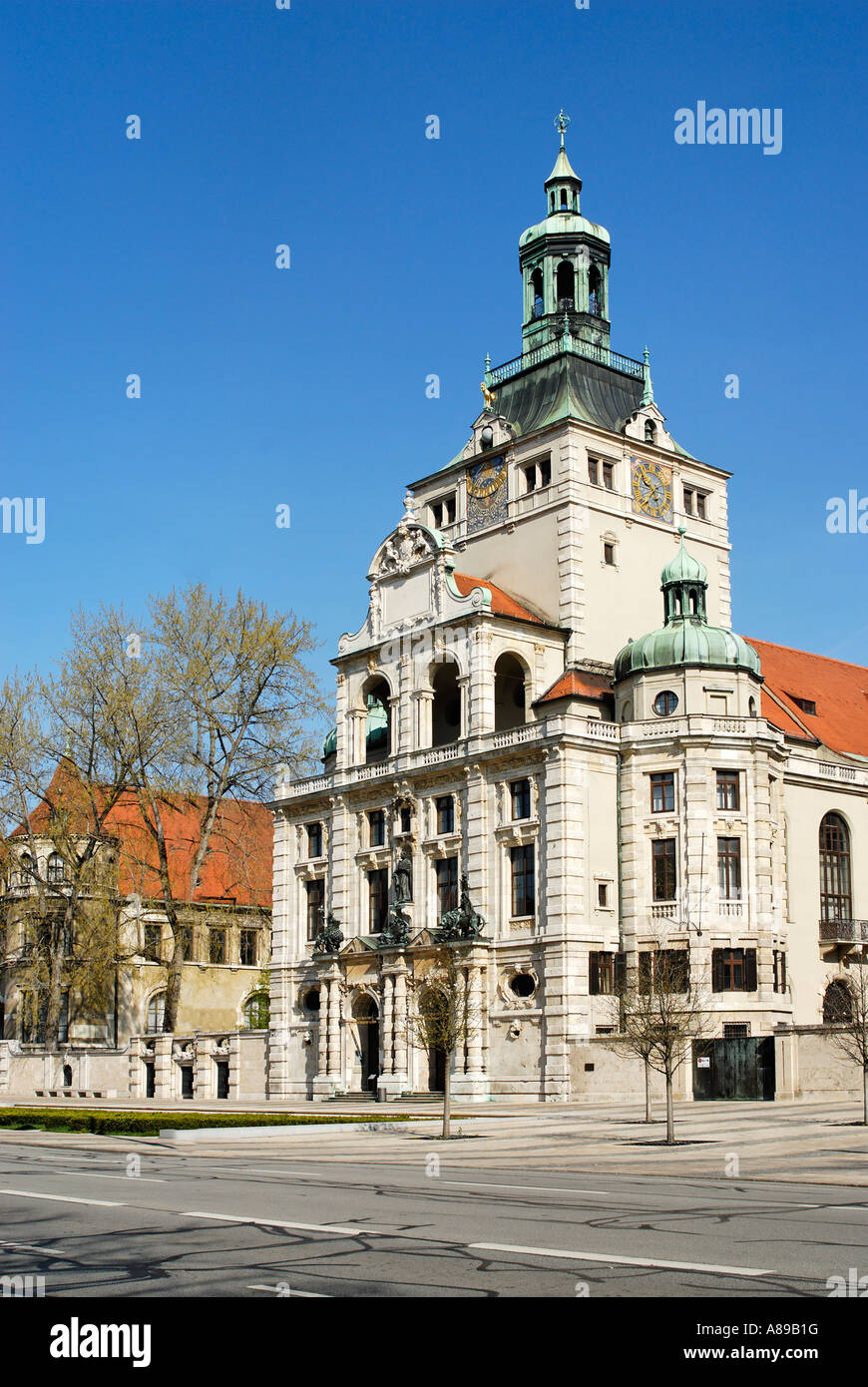 Bavarian National Museum Bayerisches Nationalmuseum Prinzregentenstrasse Munich Muenchen Upper ...