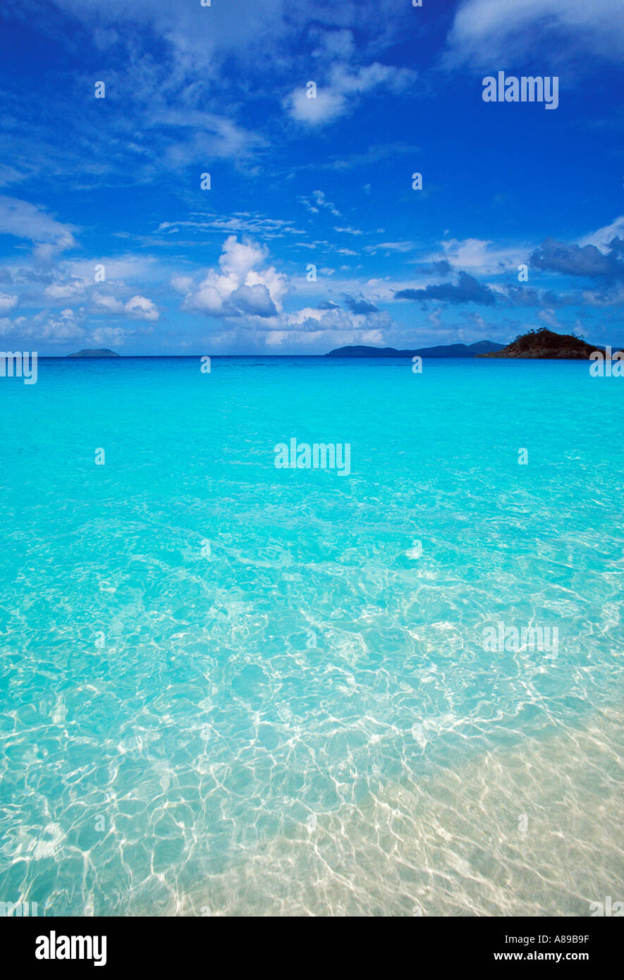 Us virgin islands beach sea bay shore hi-res stock photography and ...