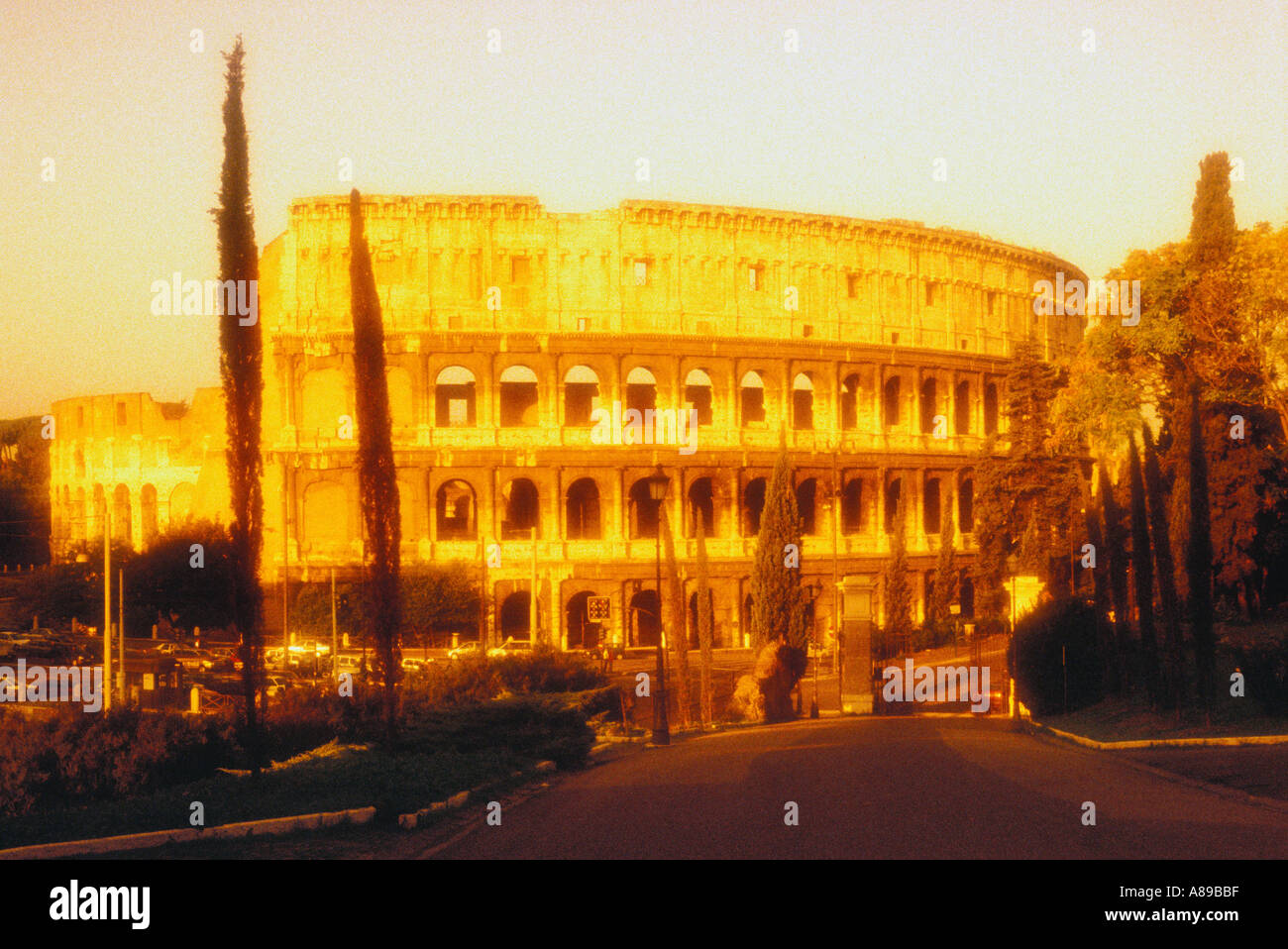 Italy Rome The Colosseum Stock Photo - Alamy